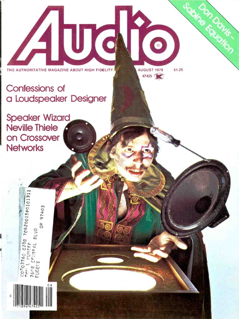 A Loudspeaker Designer Speaker Wizard (PDFDrive) | PDF | Loudspeaker ...