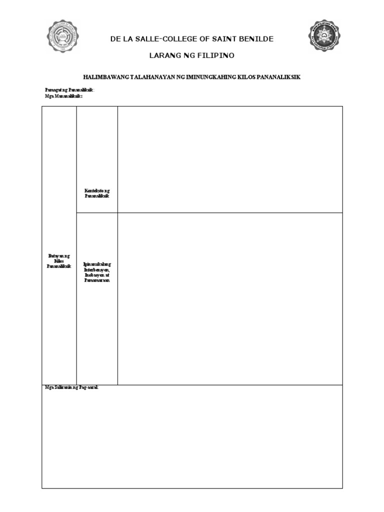 Action Research Template3 | PDF