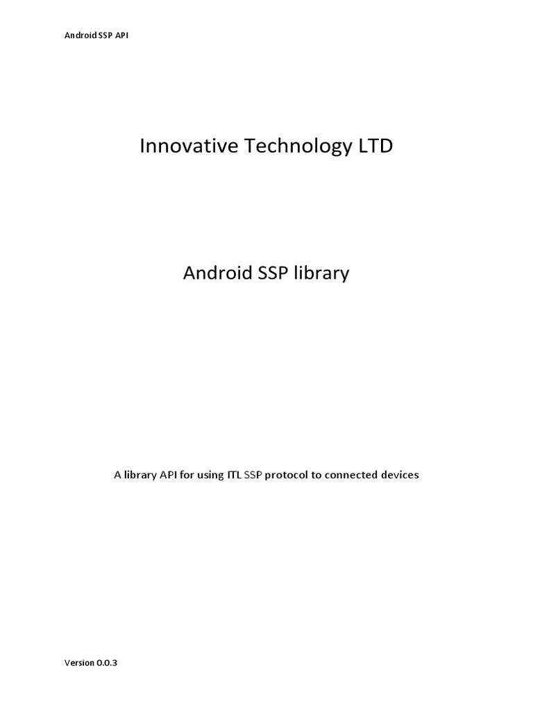Android Ssp Api Pdf Parameter Computer Programming Boolean Data Type 6832