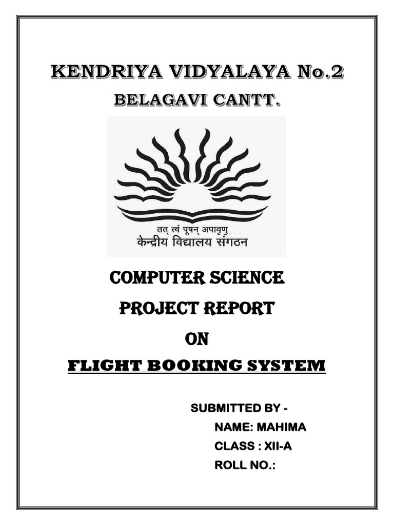 Sample Project Final Pdf Menu Computing Computing 5724