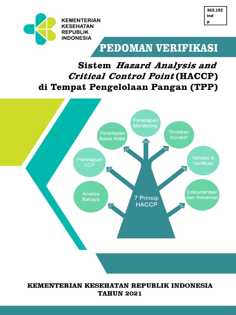 Buku Pedoman Verifikasi HACCP Di TPP | PDF