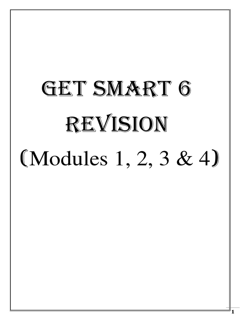 Get Smart 6 2019 7 Copies | PDF