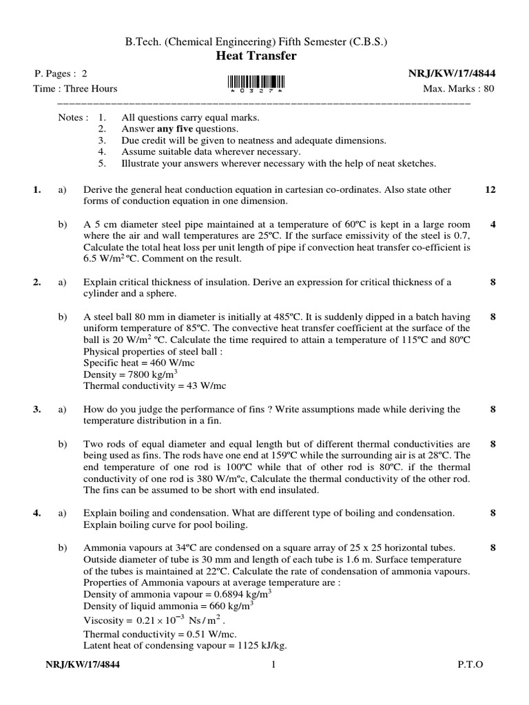 Heat Transfer Concepts in Chemical Engg | PDF | Heat Transfer | Heat