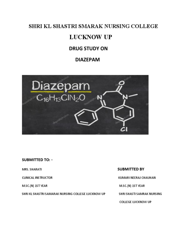 Drug Study 1 | PDF | Benzodiazepine | Opioid