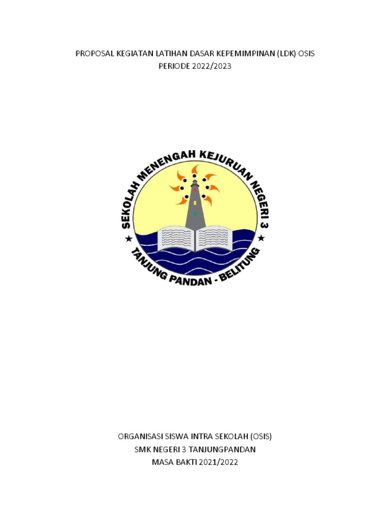 Proposal LDK OSIS 2022/2023 | PDF