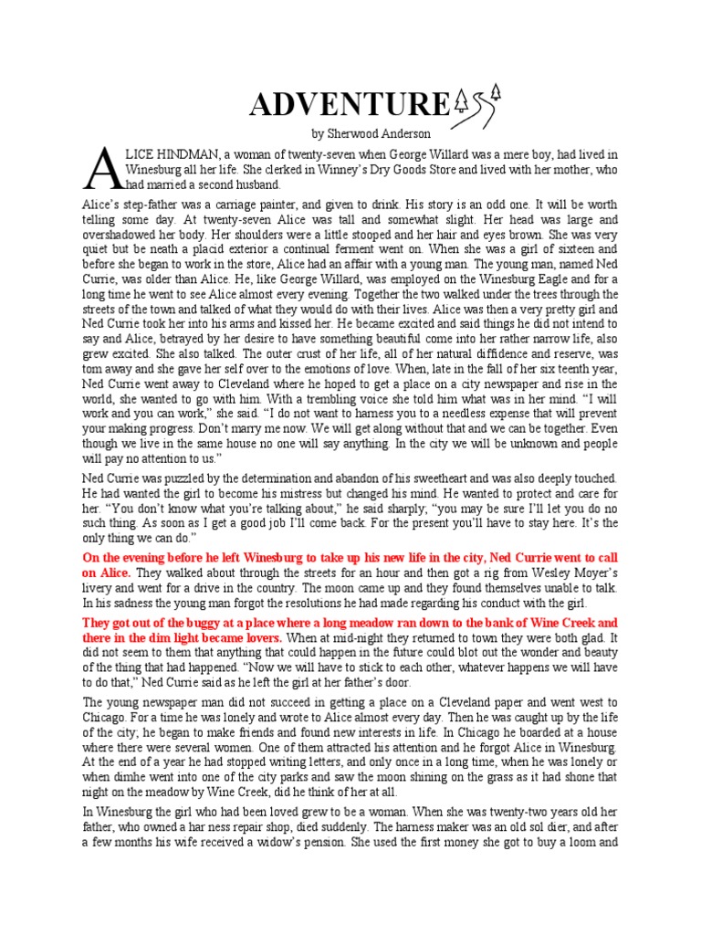 ADVENTURE | PDF | Narration | Love