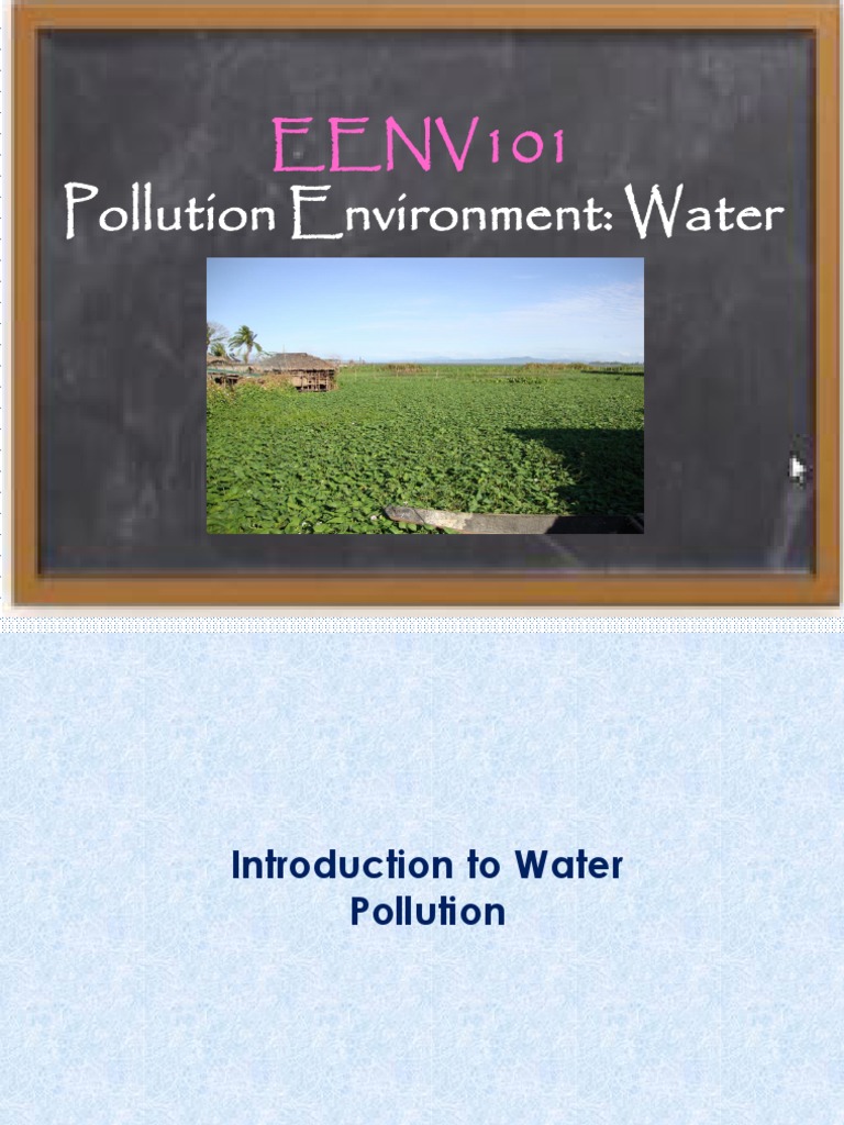 Water Pollution: Causes and Testing Methods | PDF | Water Pollution ...