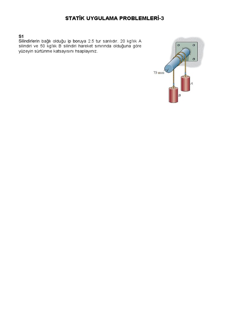Statik-Uygulama - 3 | PDF