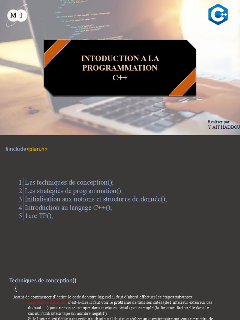 Introduction À La Progarmmation | PDF | Langage de programmation | Programmation informatique