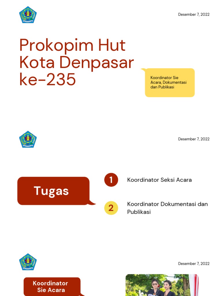 Prokopim Hut Kota Denpasar Ke-235 | PDF