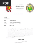 Spot Report Template | PDF | Law Enforcement | Crime & Violence