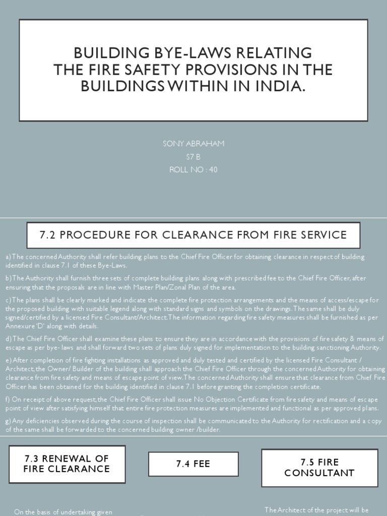 Fire Safety Provisions in Indian Buildings | PDF | Stairs | Elevator