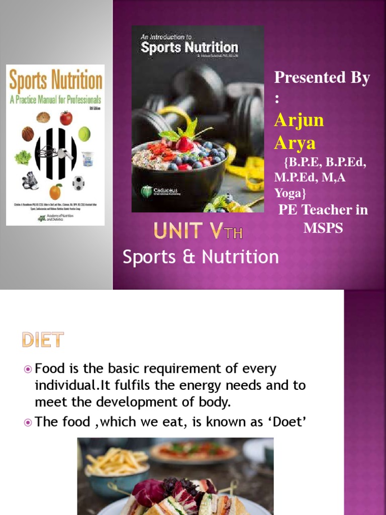 Sports Nutrition | PDF | Nutrients | Fat