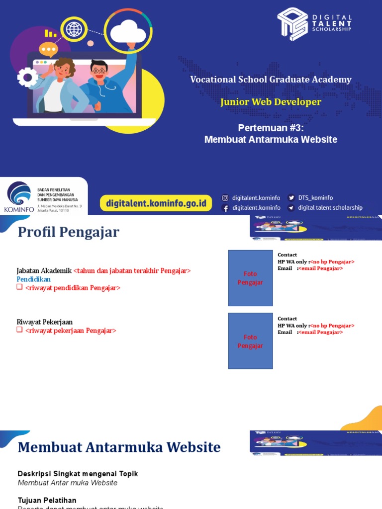 UI Website dengan Bootstrap | PDF