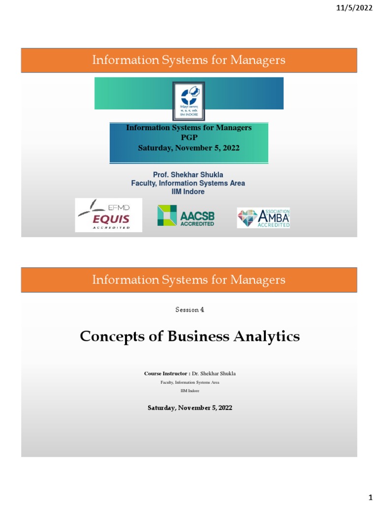 Session 4 - ISM - SS | PDF | Artificial Intelligence | Intelligence (AI) & Semantics