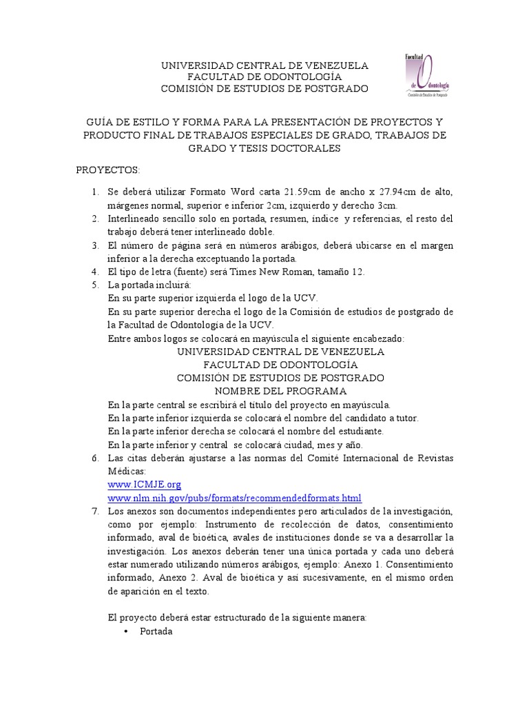 Formato de Estilo | PDF | Reporte de un caso | Ciencias de la Salud