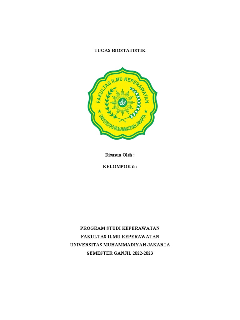 Tugas Kelompok Biostatistik Presentasi | PDF