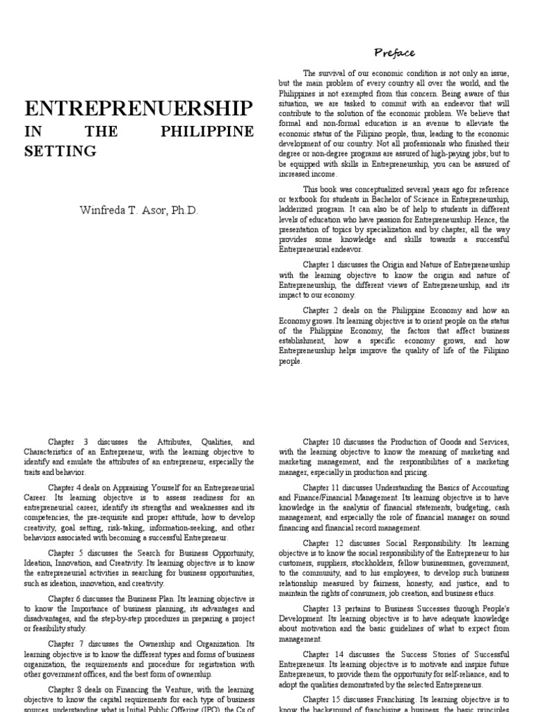 Promoting Entrepreneurship through Education: A Guide to Starting a ...