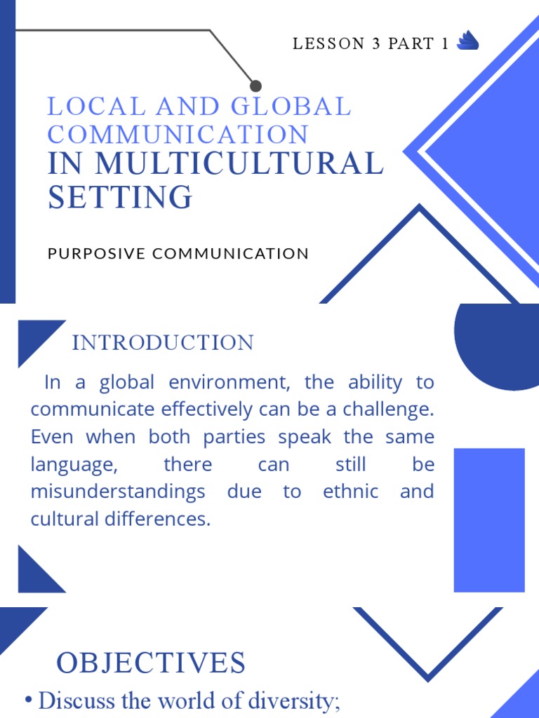 World of Diversity | PDF | Multiculturalism | Communication