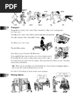 Go Went Gone Vocabulary | PDF