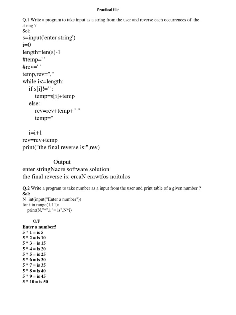 11 CS Practical File | PDF | Algorithms And Data Structures | Computer Data