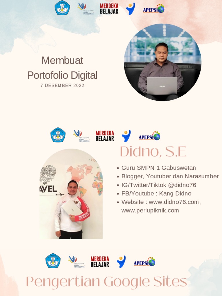 Presentasi Membuat Portofolio Digital | PDF