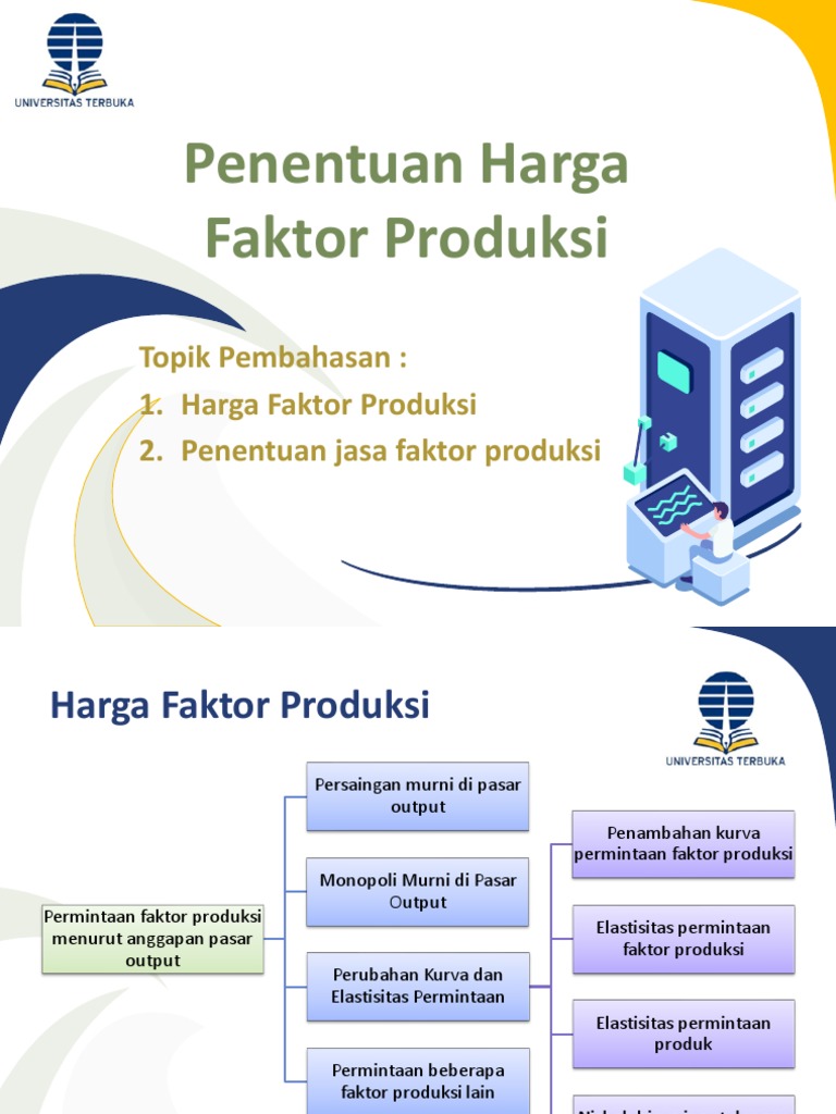 Penentuan Harga Faktor Produksi | PDF