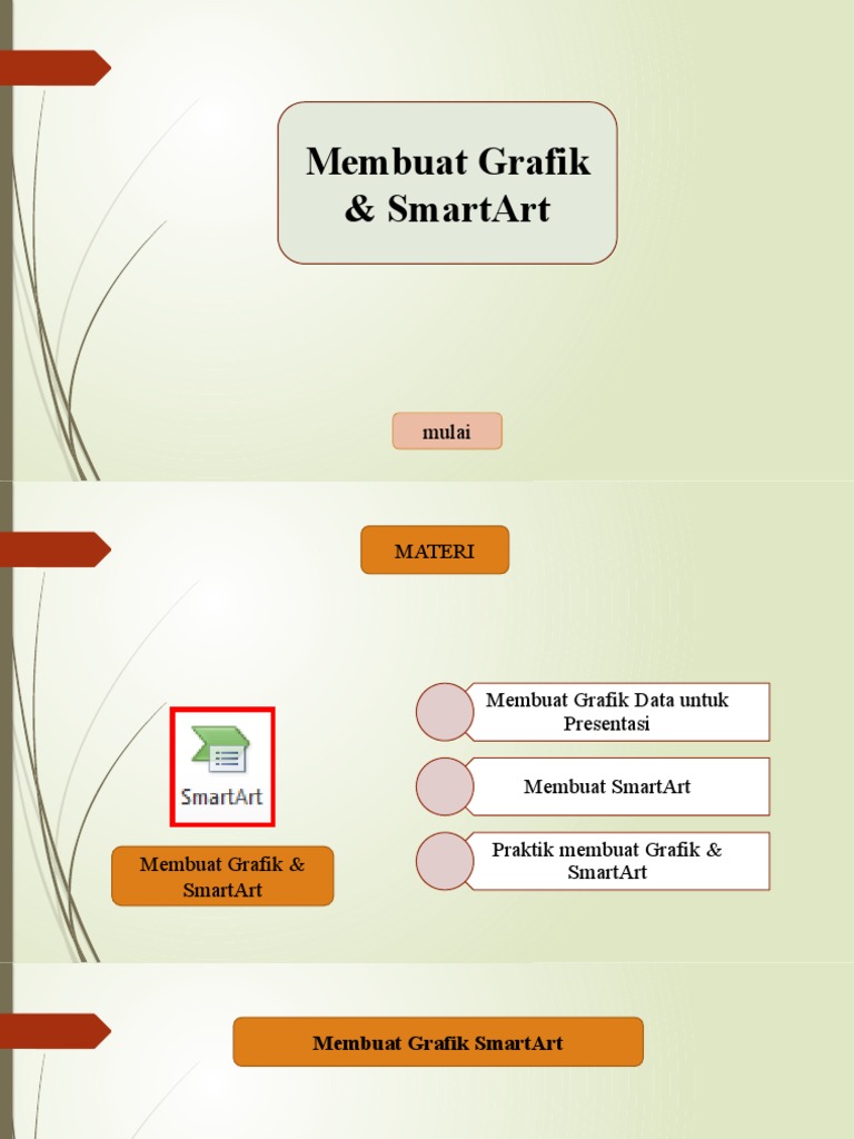 PPT4-Membuat Grafik - Smartart | PDF