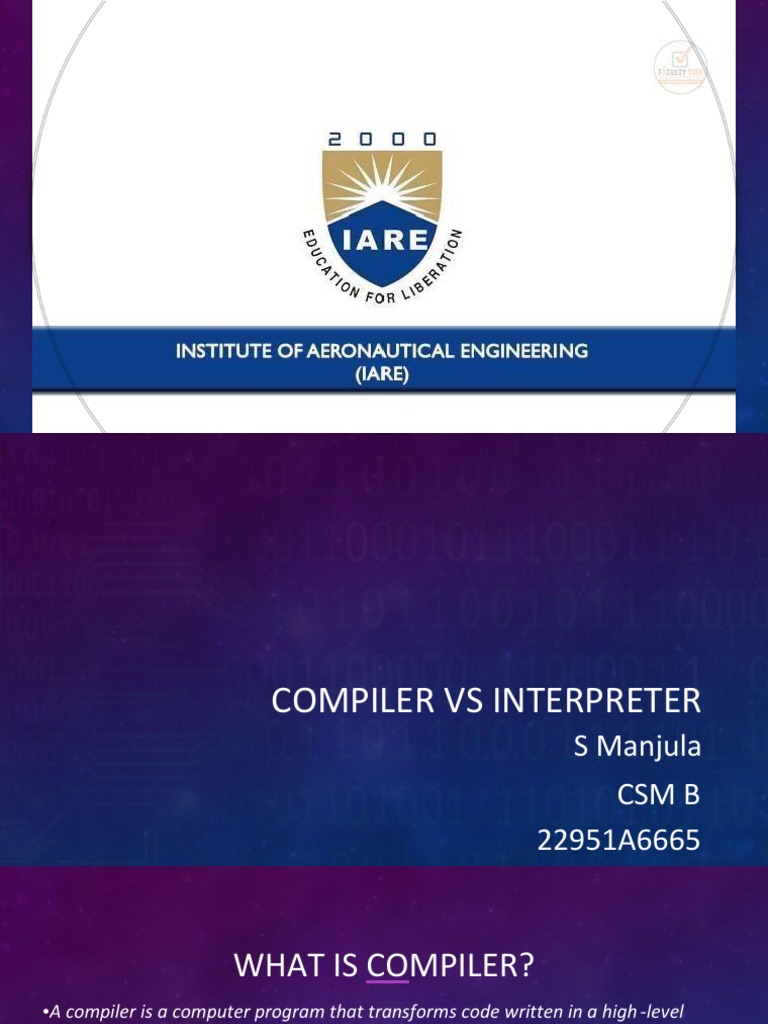 Python - PPT Cie | PDF | Compiler | Programming