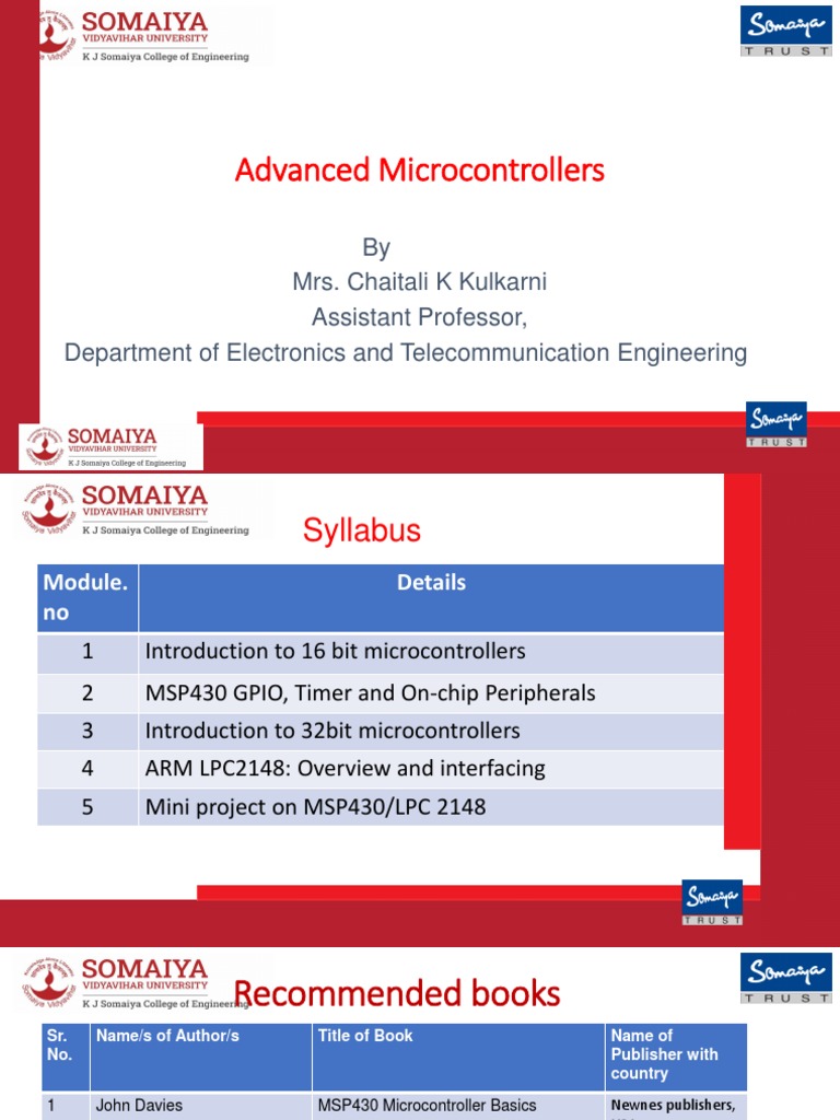 MSP 430 | Download Free PDF | Microcontroller | Central Processing Unit
