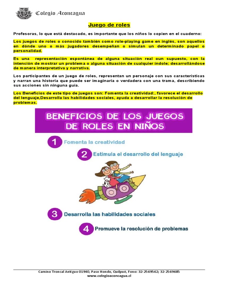 Juego de Roles | PDF