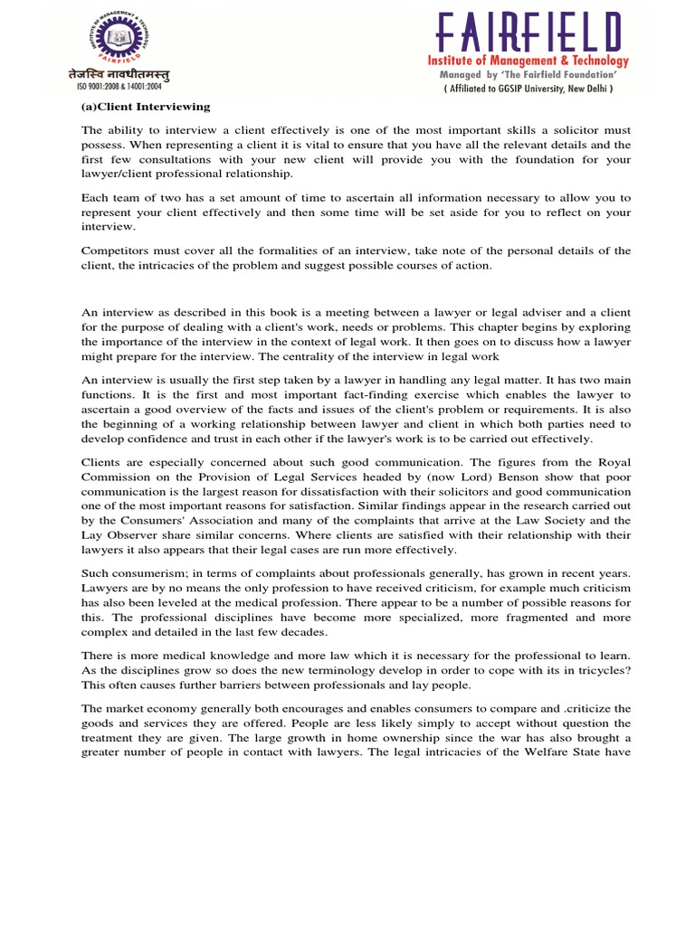 Module 5 | Download Free PDF | Lawyer | Practice Of Law