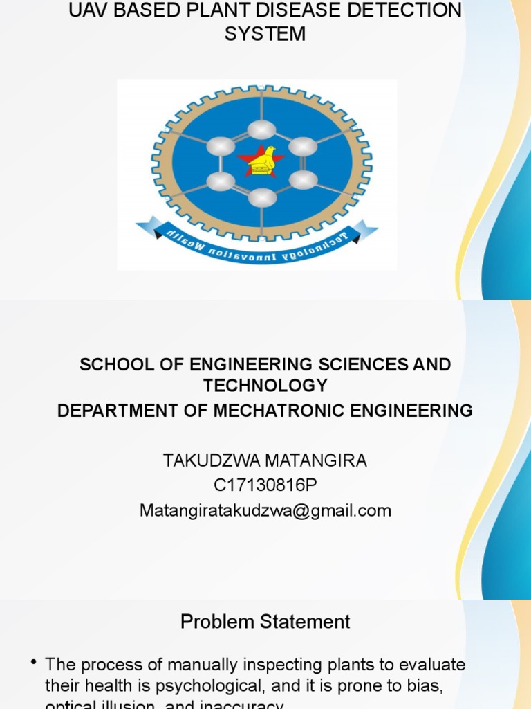 Uav Based Plant Disease Detection System | Download Free PDF | Machine ...