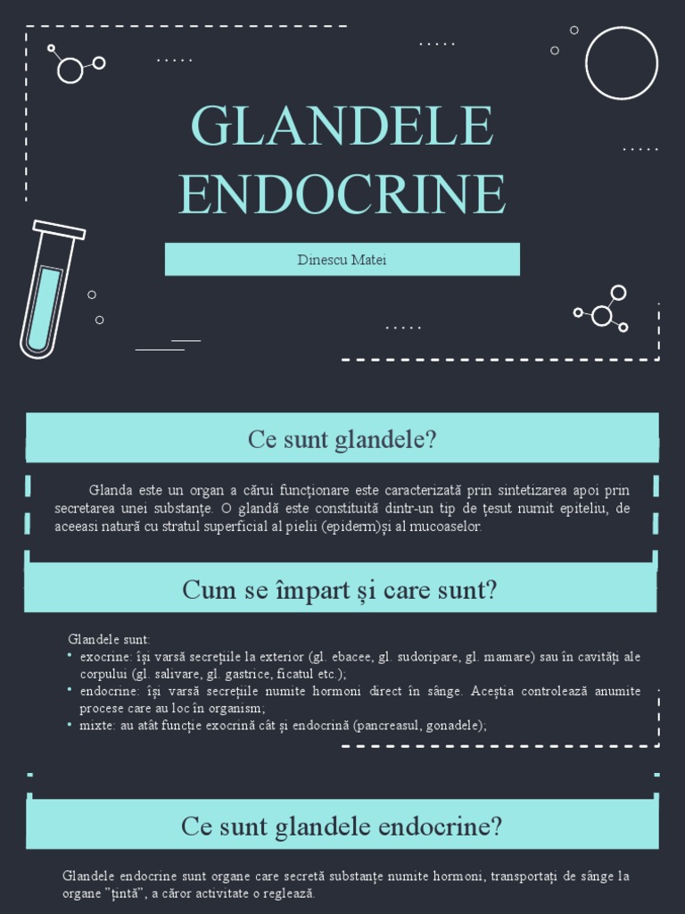 Glandele Endocrine | PDF