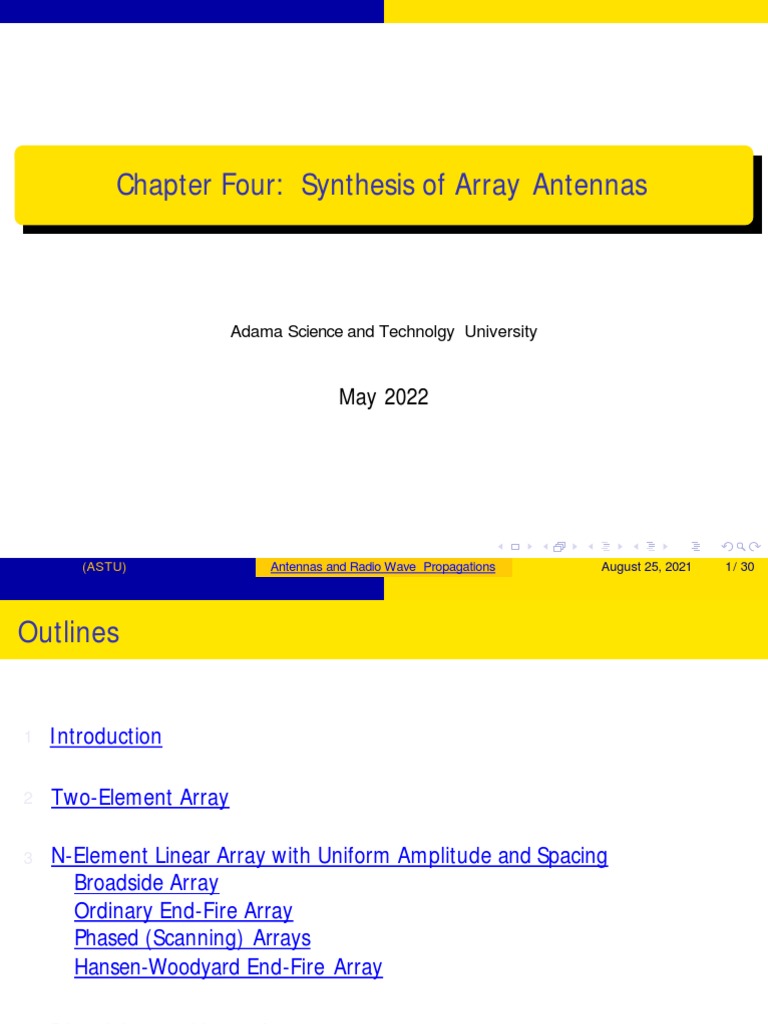 Chapter 04 Pdf Antenna Radio Telecommunications Engineering 