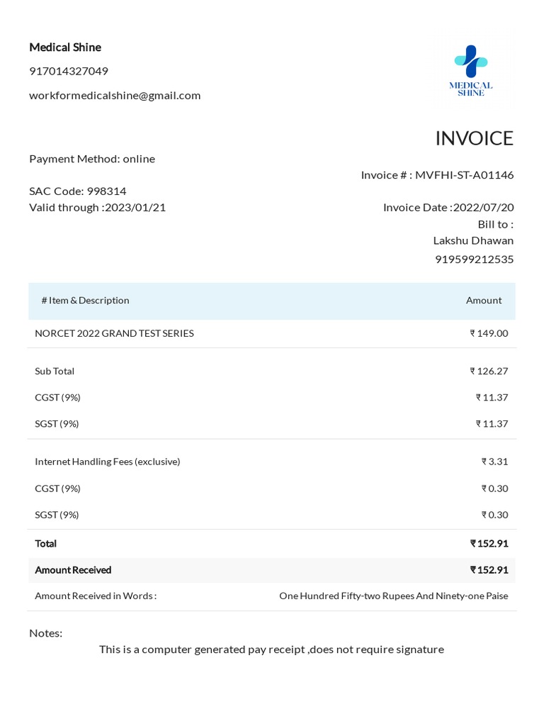 Norcet 2022 Grand Test Series 1658337774434 | PDF