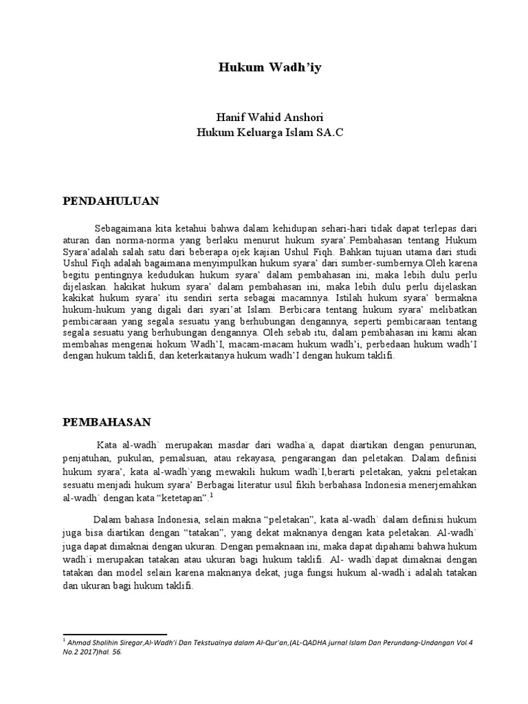 Review Jurnal HANIF | PDF
