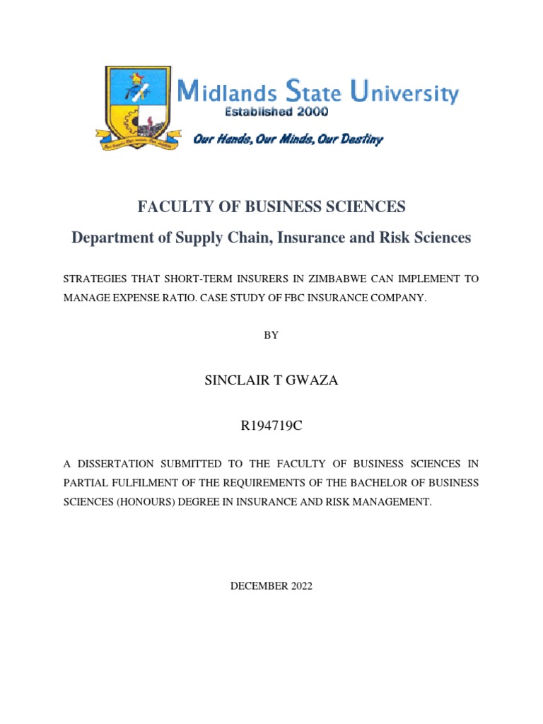 Strategies to Reduce Expenses and Increase Premium Income: A Case Study ...