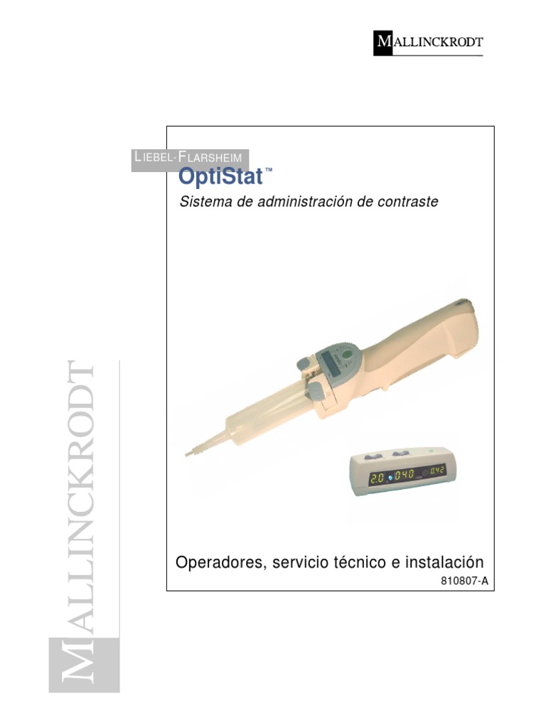 Optistat | PDF | Fusible (Eléctrico) | Inyección (medicina)