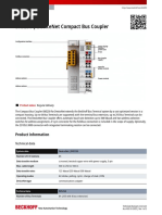 Beckhoff Bus Terminal Controllers | PDF | Electrical Connector | Input/Output