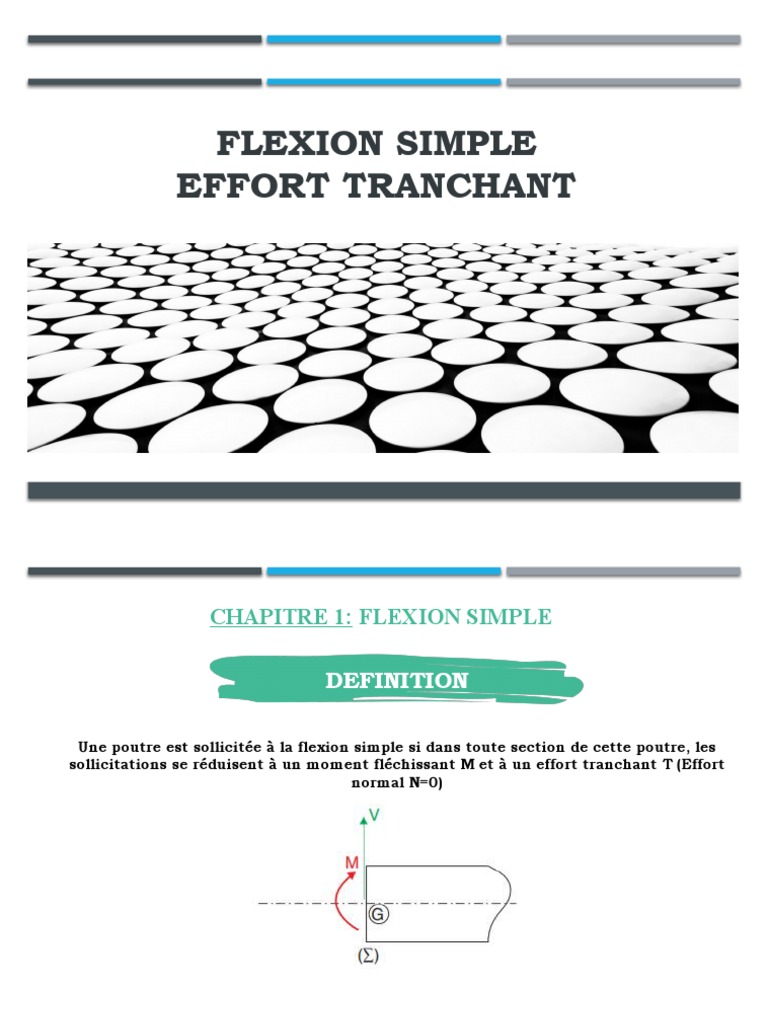 Calcul des Poutres en Flexion Simple | PDF