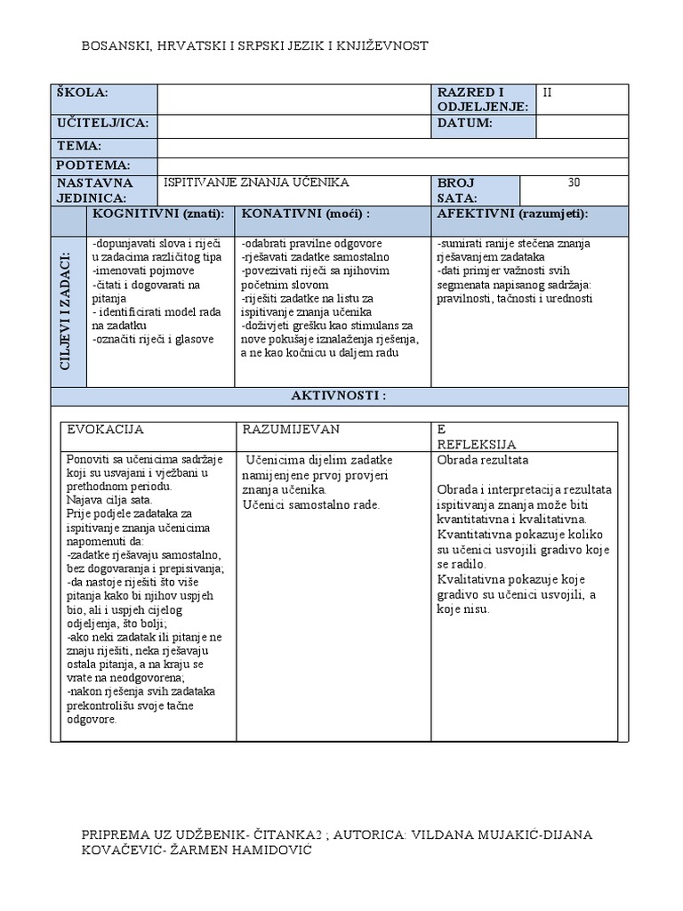 30 - Ispitivanje Znanja Učenika | PDF