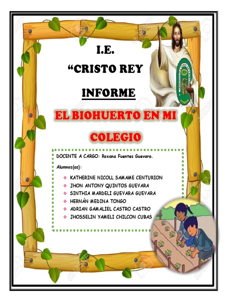 Presentación de Biohuerto | PDF | Vegetales | Cultivos