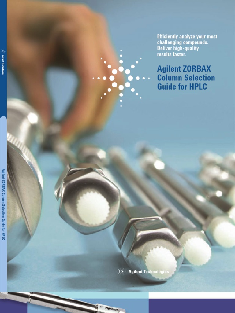 Agilent HPLC Column Selection Guide | PDF | High Performance Liquid Chromatography | Chromatography