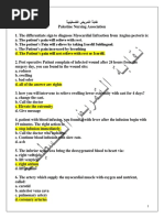 Saudi Prometric Exam Questions For Nurses M1 | PDF | Heart | Myocardial ...