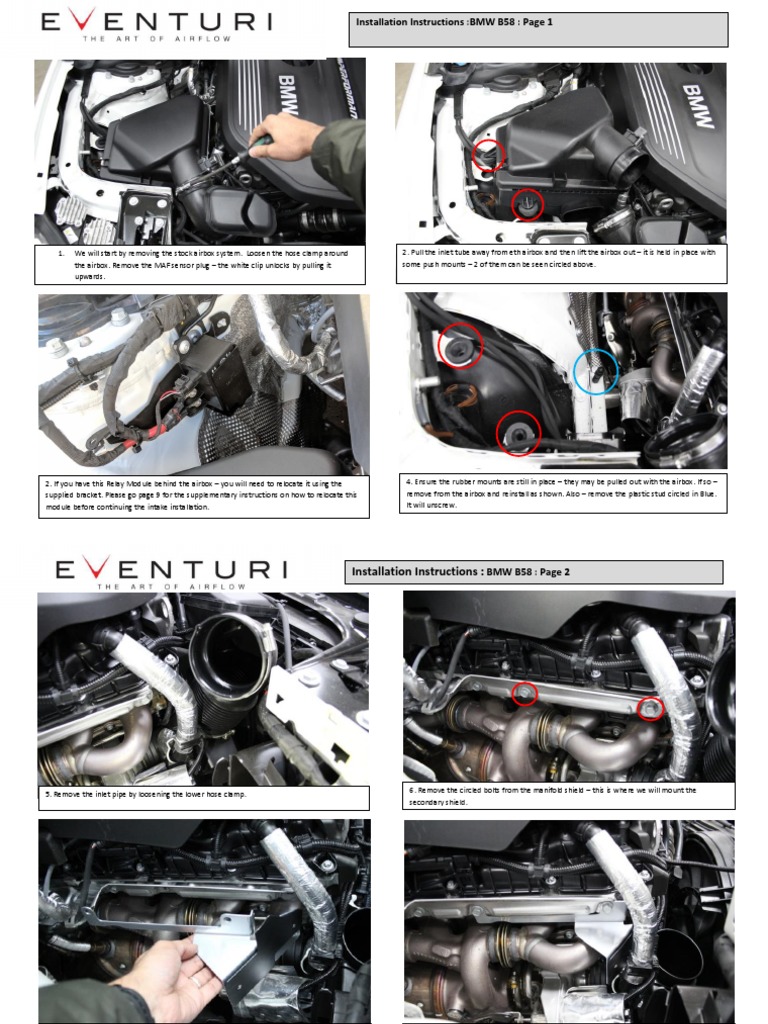 BMW B58 Complete Installation Guide | PDF | Screw | Manufactured Goods