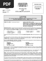 DCAS Exam Schedule 2025 Overview | PDF | Inspector