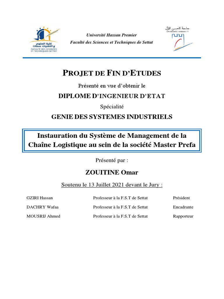 Zouitine Omar Ci Gsi Pfe 2021 VF | PDF | Béton | Ciment