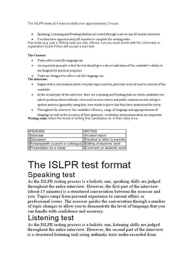 ISLPR Exam | PDF | Cognition | Learning