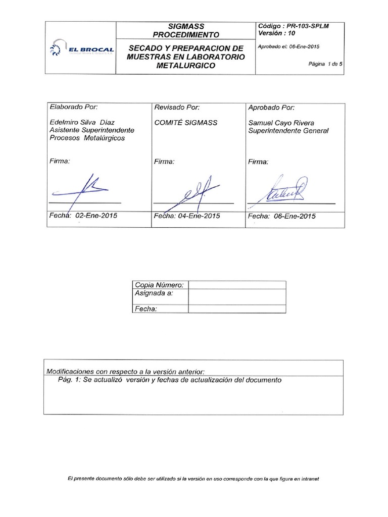 PR-103-SPLM V10 | PDF